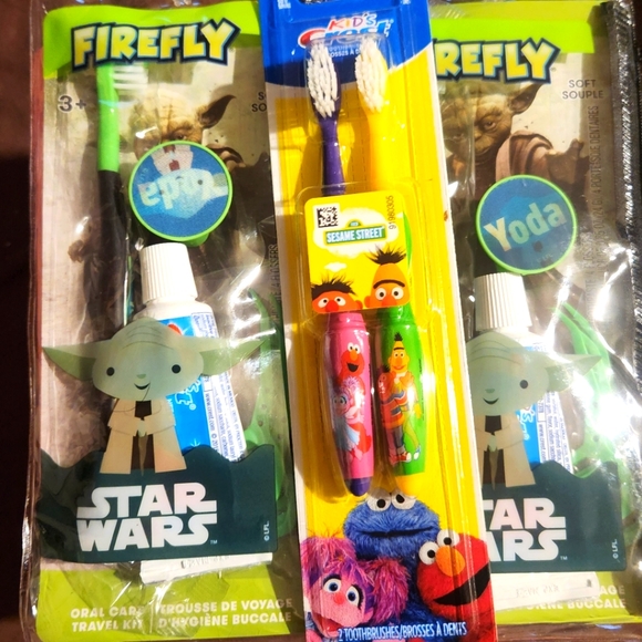 Star Wars | Other | New Bundle Of Star Wars Travel Kid Set With A 2pck ...